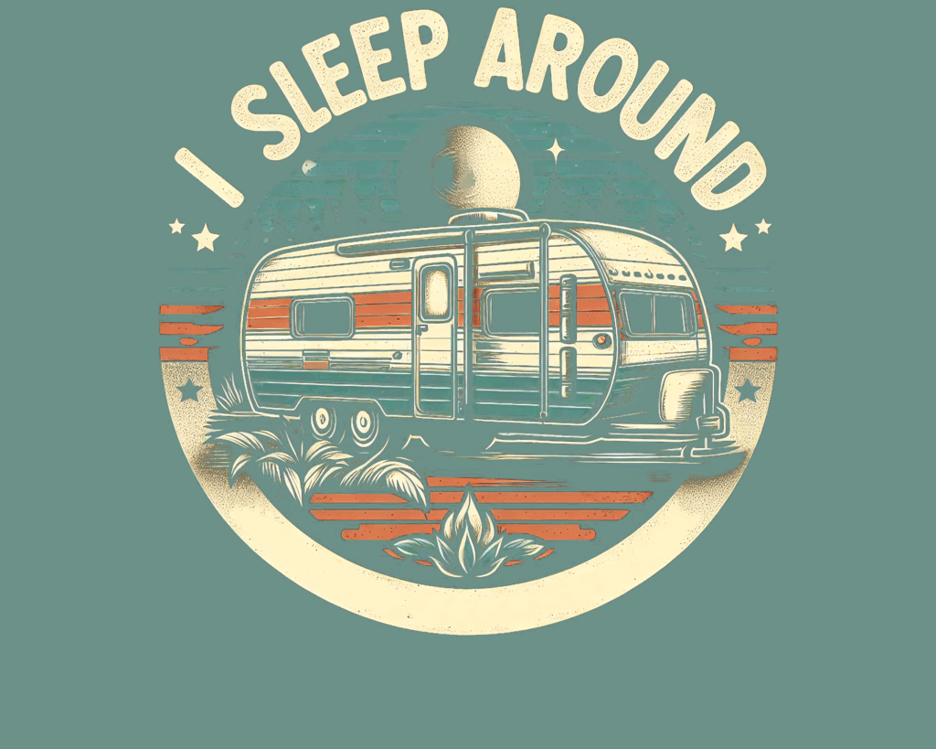 I sleep around - Tree Life Designs